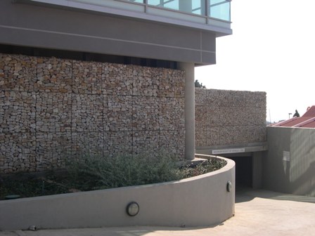 Gabion Clad Architectural Walls - 24 August - Gabion Baskets