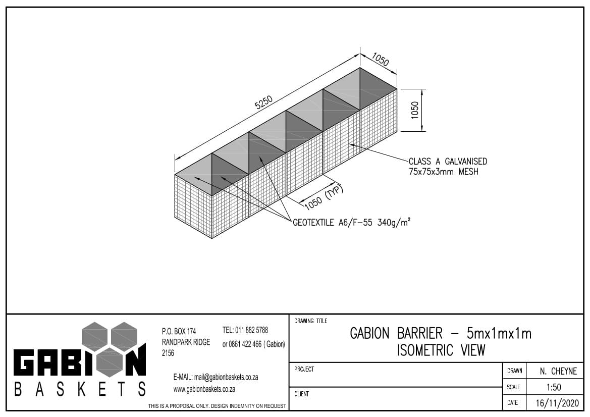 Gabion Barrier | Gabion Baskets