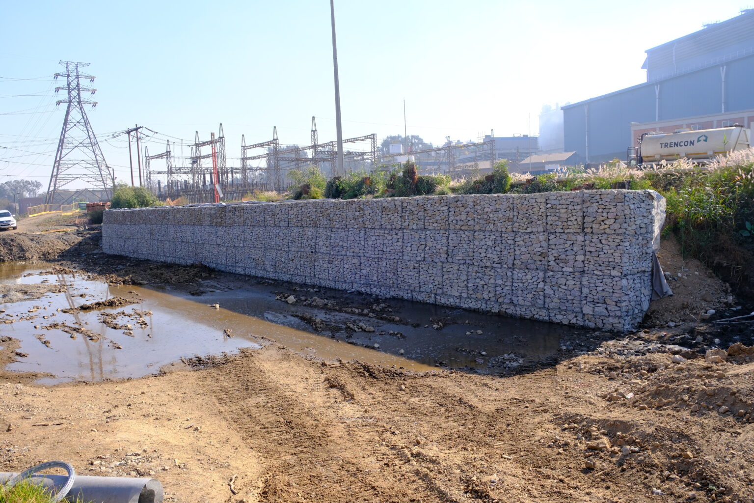 Video Update: Gabion Baskets Partners with Scaw Metals for Road Reconstruction | Gabion Baskets
